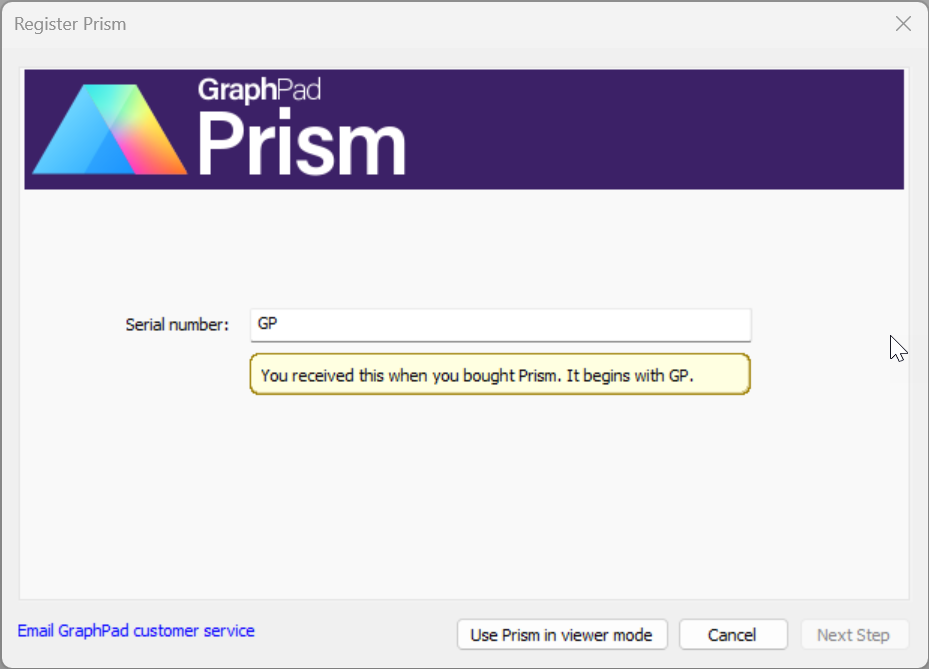 - GraphPad Prism - How to Activate and Register Prism - Knowledge Portal