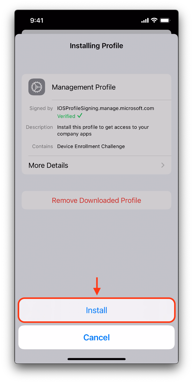 - Intune Mobile - How to enroll an iPhone or iPad - Knowledge Portal