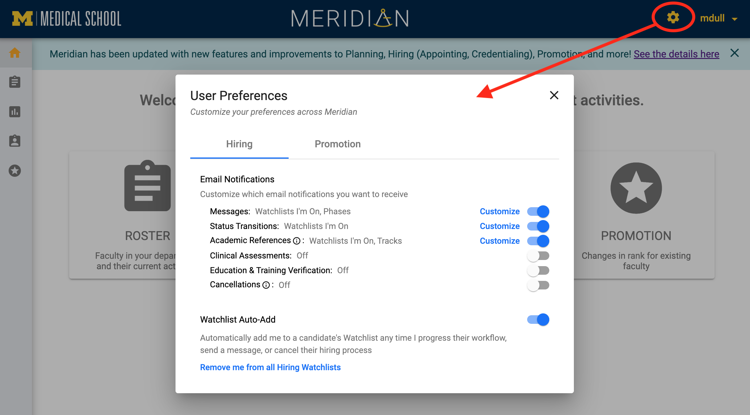 - Meridian - Email Notifications (Watchlist) - Knowledge Portal
