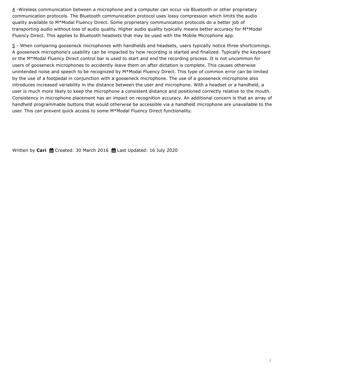 - Fluency Suggested Microphone List - Michigan Medicine - Help Center