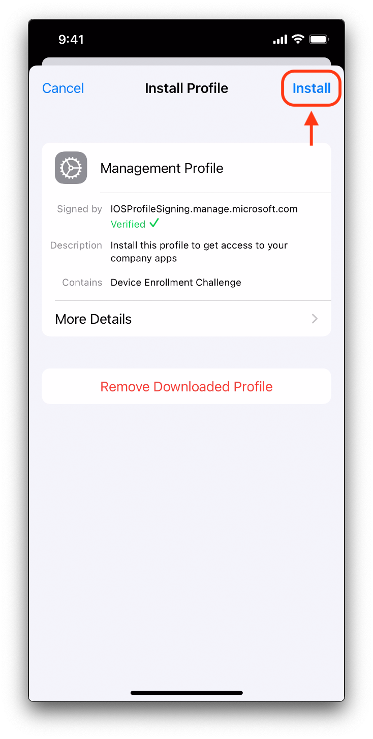 - Intune Mobile - How to enroll an iPhone or iPad - Knowledge Portal
