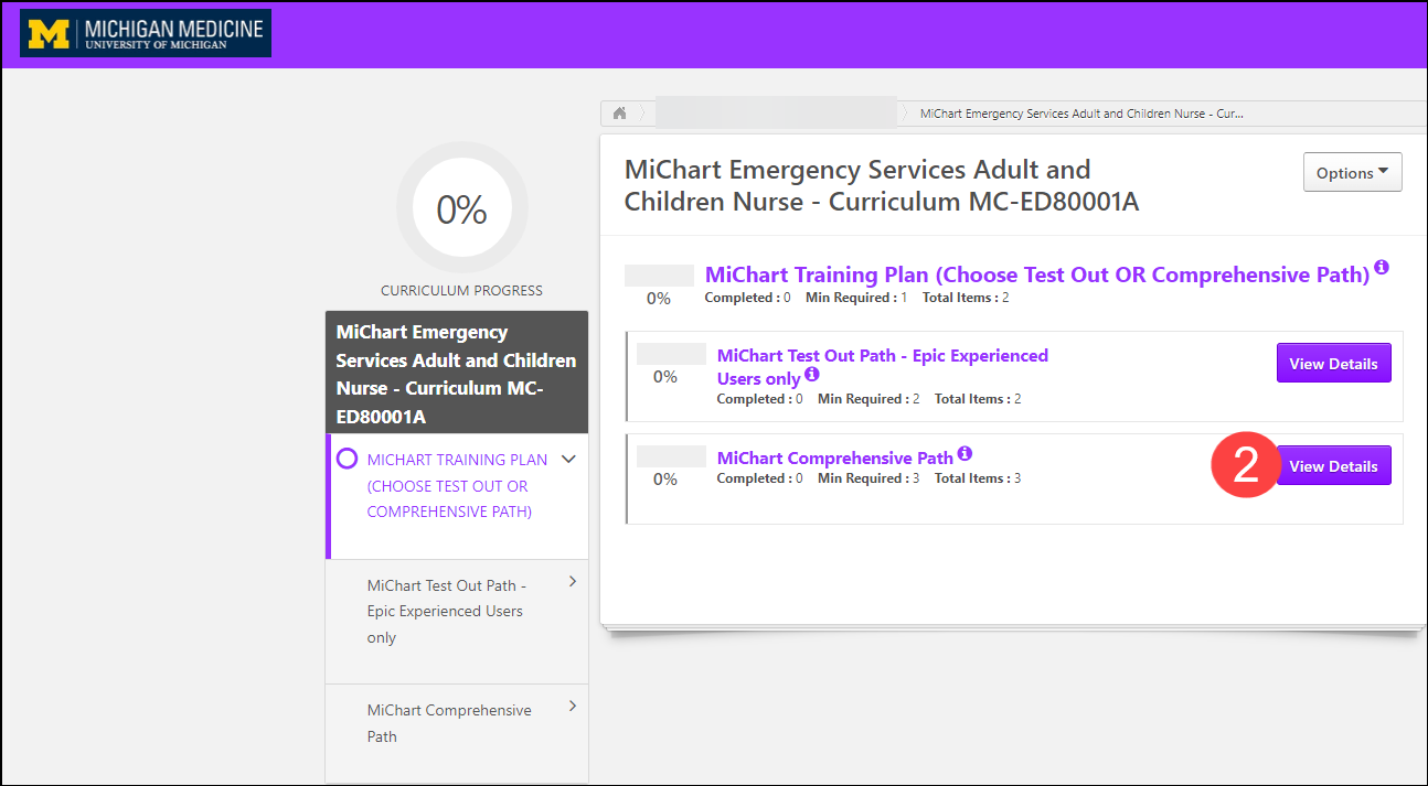 - MiChart Curriculum - Emergency Services Adult and Children's Nurse ...