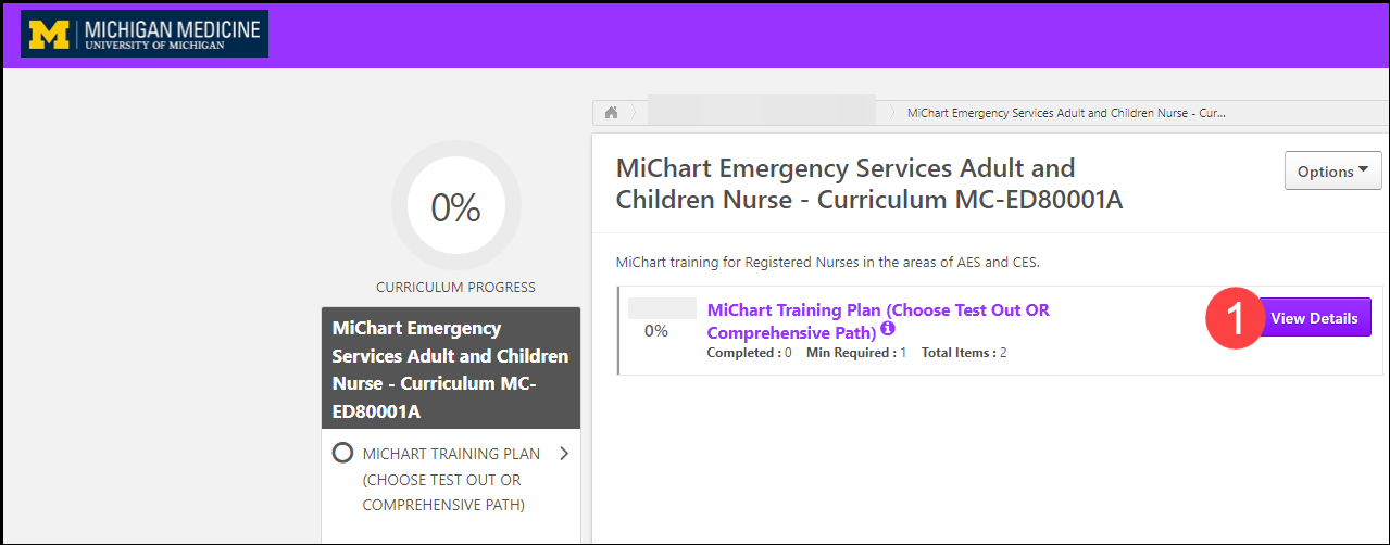 - MiChart Curriculum - Emergency Services Adult and Children's Nurse ...
