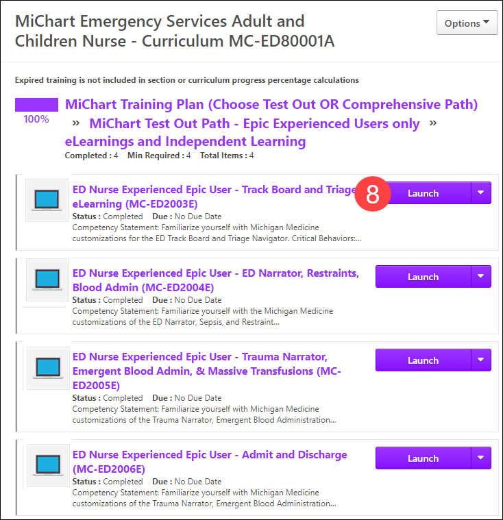 - MiChart Curriculum - Emergency Services Adult and Children's Nurse ...