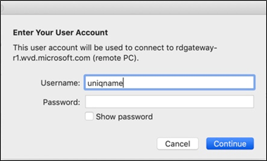 - Windows Virtual Desktop - Mac Client Installation - Knowledge Portal