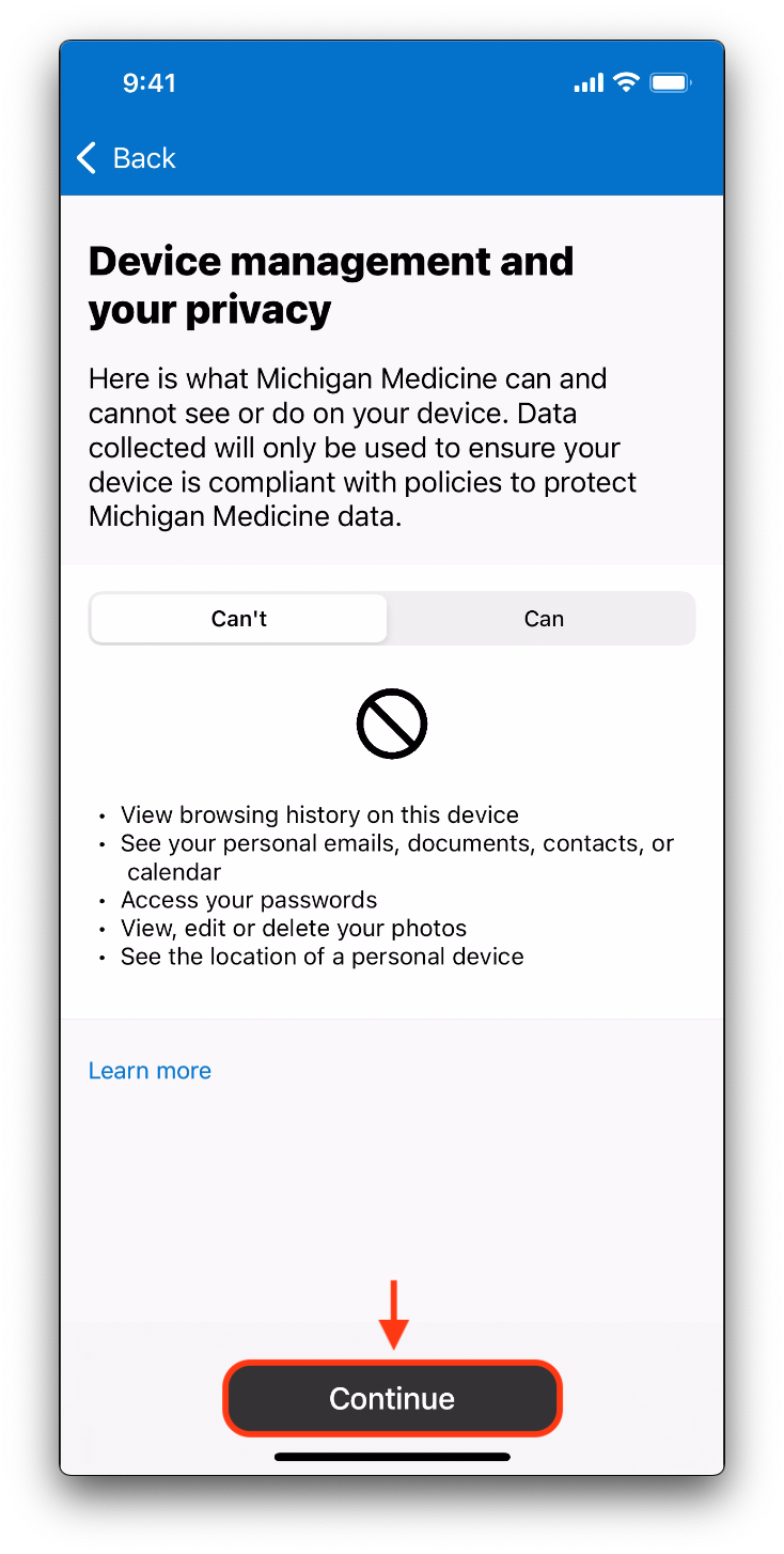 - Intune Mobile - How to enroll an iPhone or iPad - Knowledge Portal
